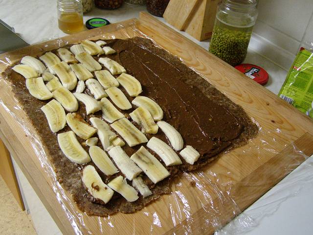 Banánová roláda :: Živá strava a životní styl